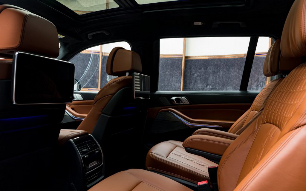 Alpine White BMW X7 M50i Showcased With Tartufo Interior | Carscoops