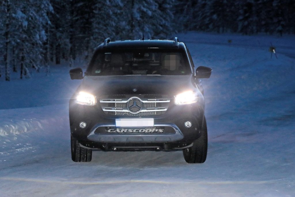 Long-Bed 2020 Mercedes-Benz X-Class Pickup Drops Camo As It Nears ...