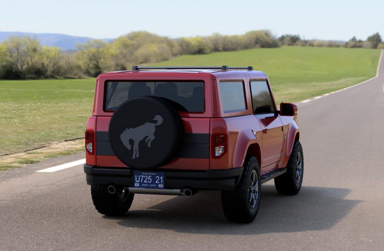 Retrolicious 2021 Ford Bronco Envisioned In Roofless, Doorless And ...