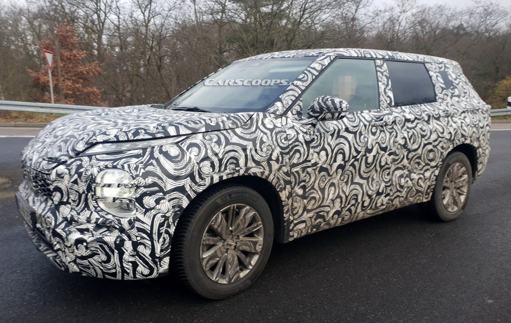 2021 Mitsubishi Outlander Spotted In Europe, Wraps New Platform In ...