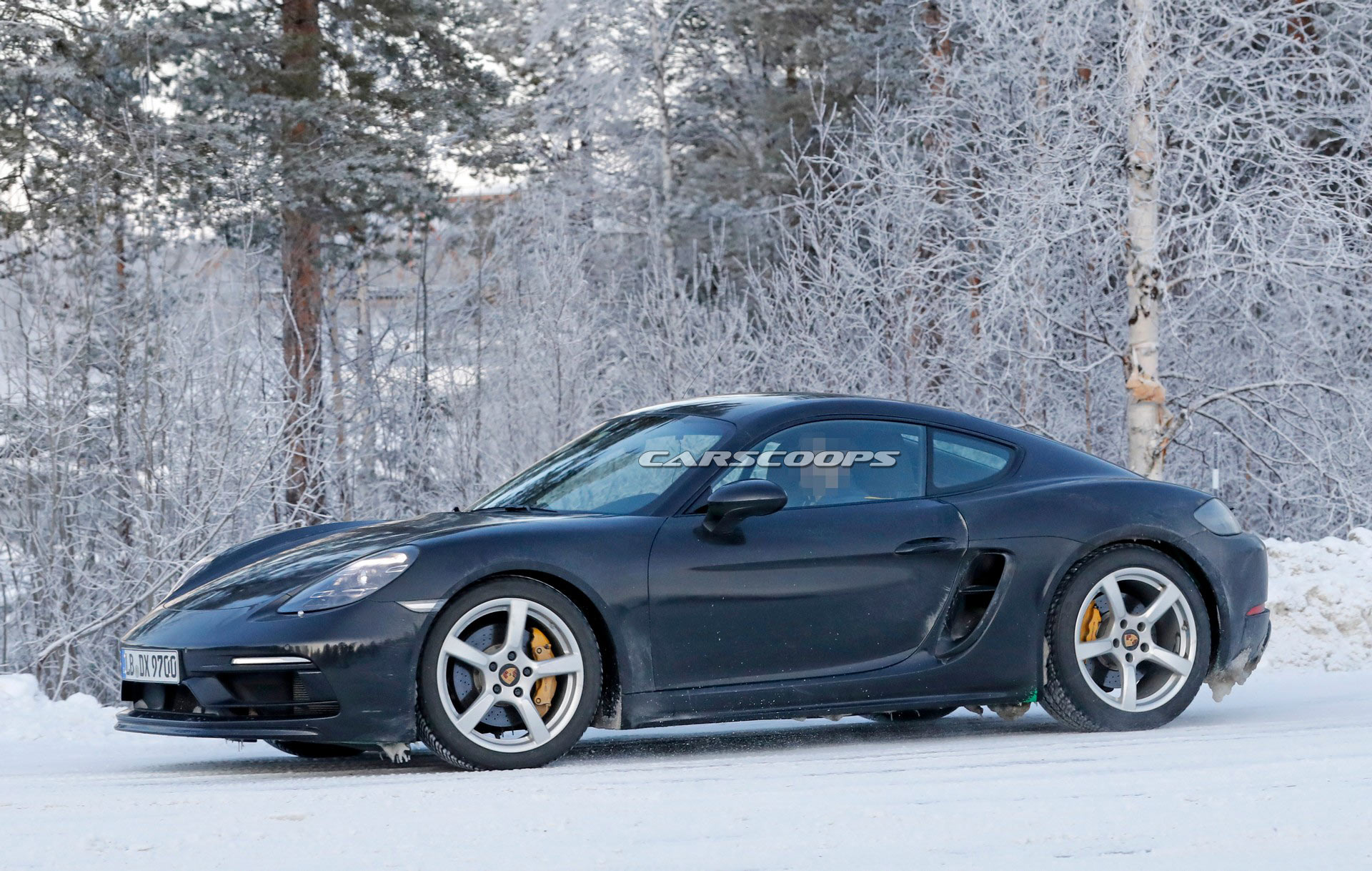 Porsche 718 Cayman GTS Spotted With Possible Six-Cylinder Engine ...