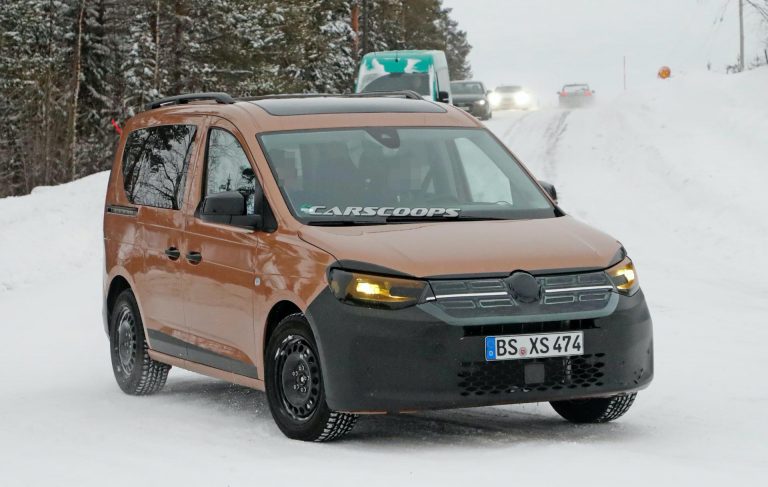 2021 VW Caddy Sheds Camouflage, Doesn’t Reveal All Of Its Secrets Just ...