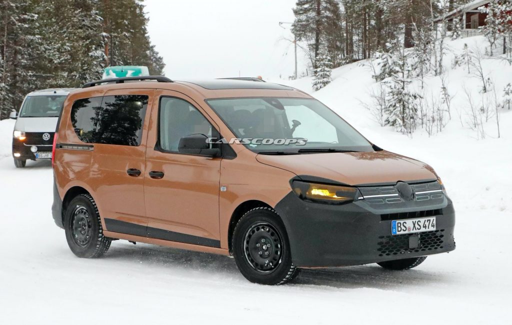 2021 VW Caddy Sheds Camouflage, Doesn’t Reveal All Of Its Secrets Just ...