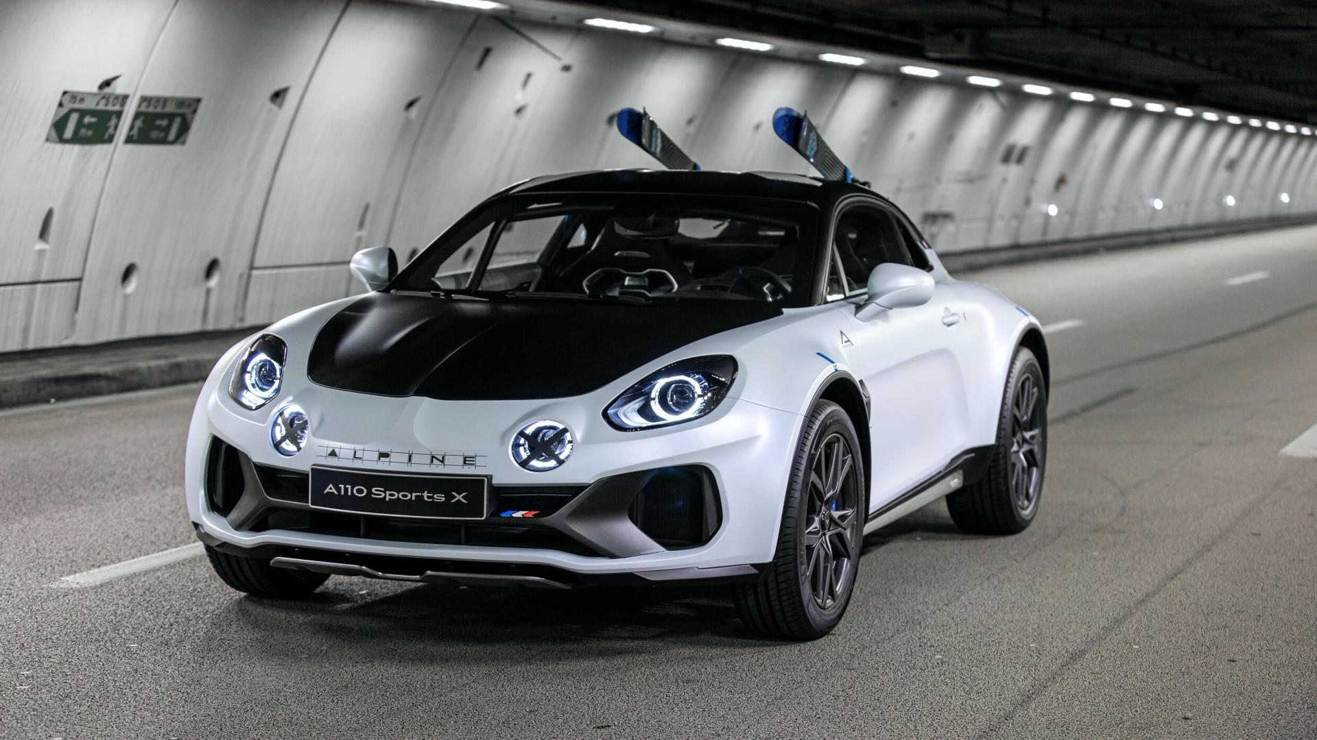 Alpine A110 SportsX Show Car Is Wider, Rides Higher And Not For Sale ...