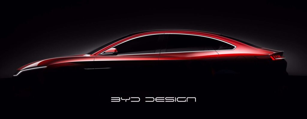 BYD’s Sharp Looking Han Sedan Previewed In All-Electric And PHEV Forms ...