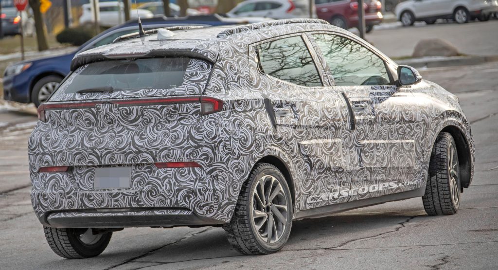 Chevrolet Bolt-Based Electric Small Crossover Spied Testing In The U.S ...