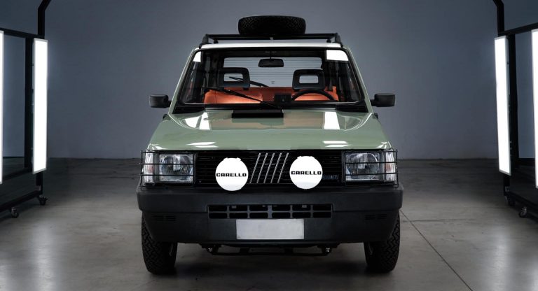 Garage Italia Customs Electrifies Classic Fiat Panda 4×4, Gives It New ...