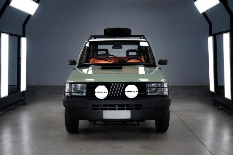 Garage Italia Customs Electrifies Classic Fiat Panda 4×4, Gives It New ...