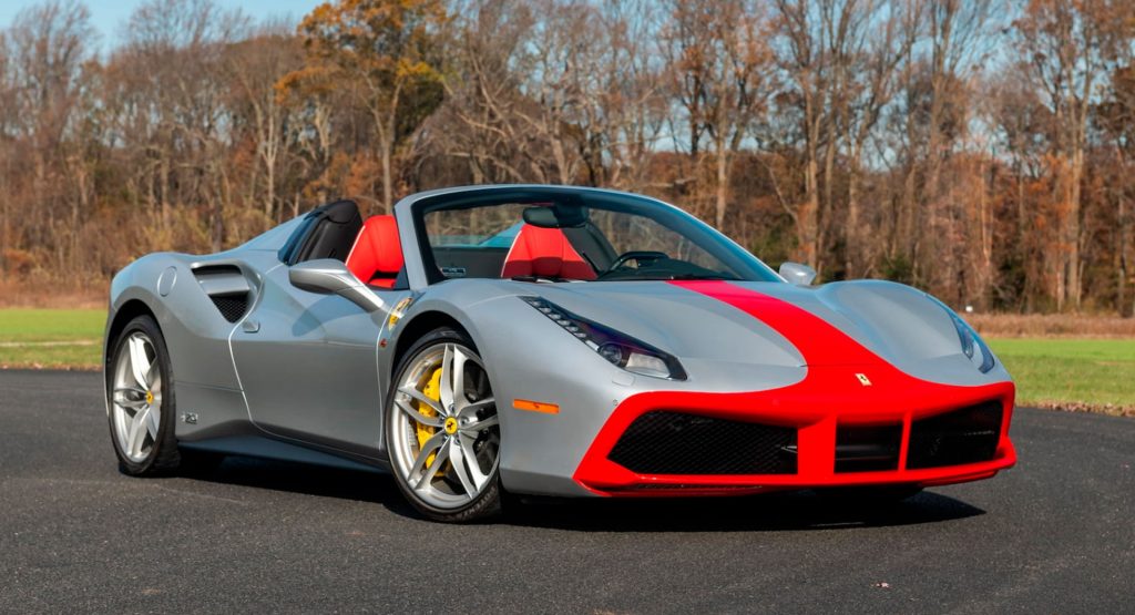 This One-Off Ferrari 488 Spider 70th Anniversary Has Unique Tailor Made ...