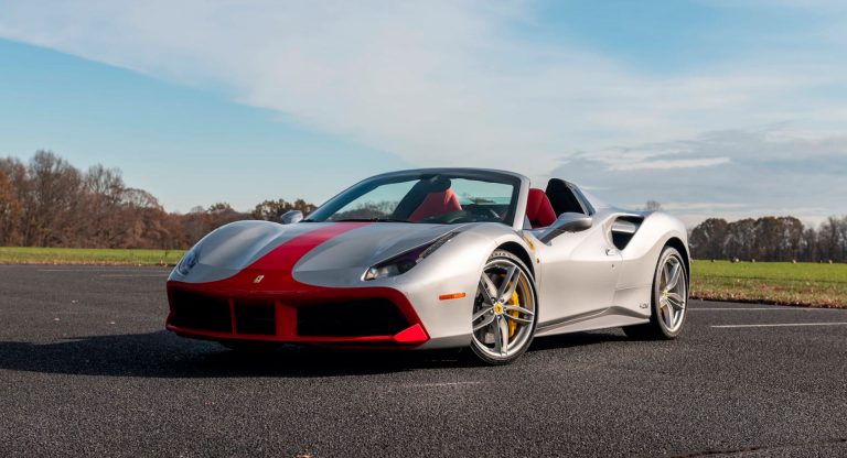 This One-Off Ferrari 488 Spider 70th Anniversary Has Unique Tailor Made ...