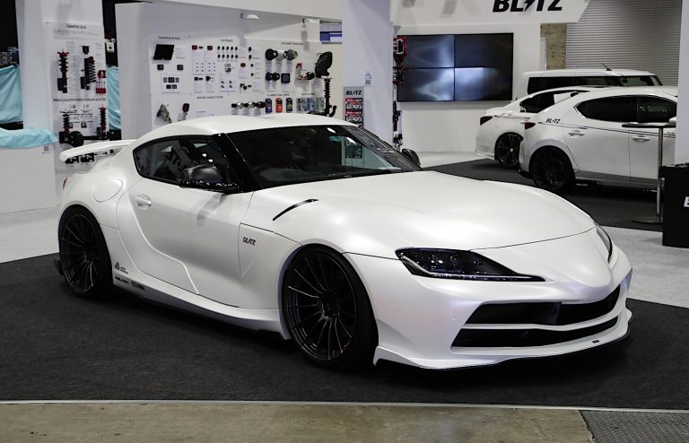 Blitz’s 2020 Toyota Supra From Tokyo Looks Like A Blob Fish | Carscoops