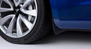 Tesla’s All-Weather Protection Kit Is Basically Just Mud Flaps | Carscoops