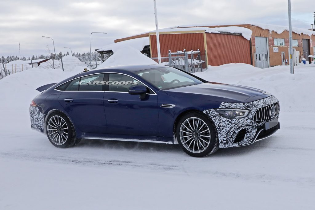 Mercedes-AMG GT ‘73’ Plug-In Hybrid Spied, Could Pack 800+ HP | Carscoops