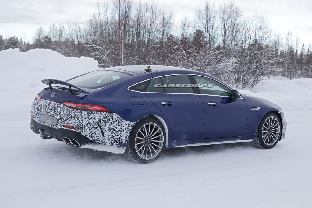 Mercedes-AMG GT ‘73’ Plug-In Hybrid Spied, Could Pack 800+ HP | Carscoops