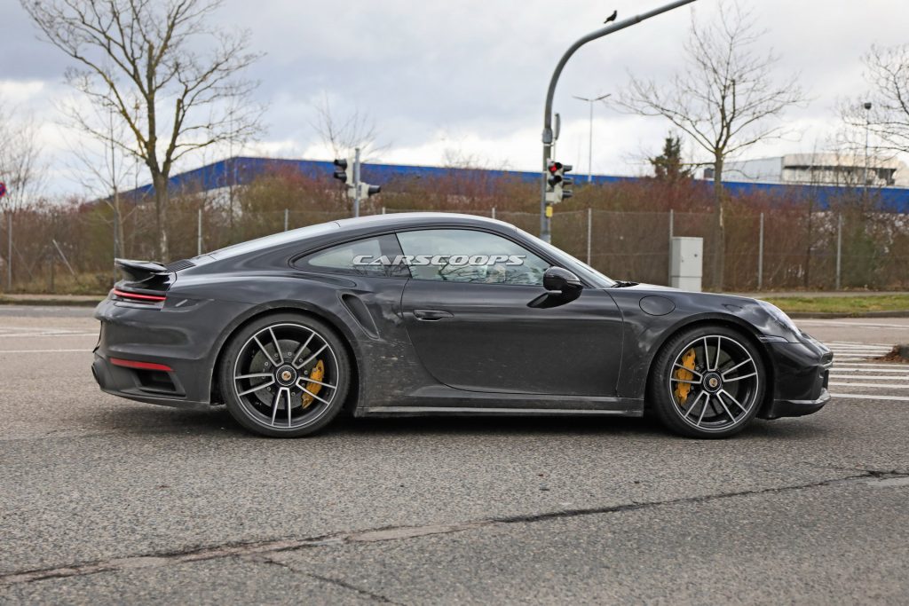 2021 Porsche 911 Turbo S: Latest Spy Shots Leave Nothing To The ...
