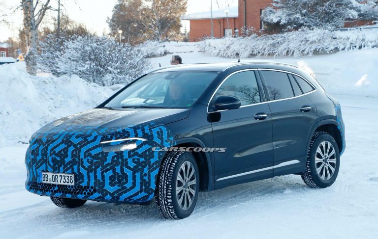 Electric Mercedes EQA And EQB Compact SUVs Show More Skin Than Ever | Carscoops