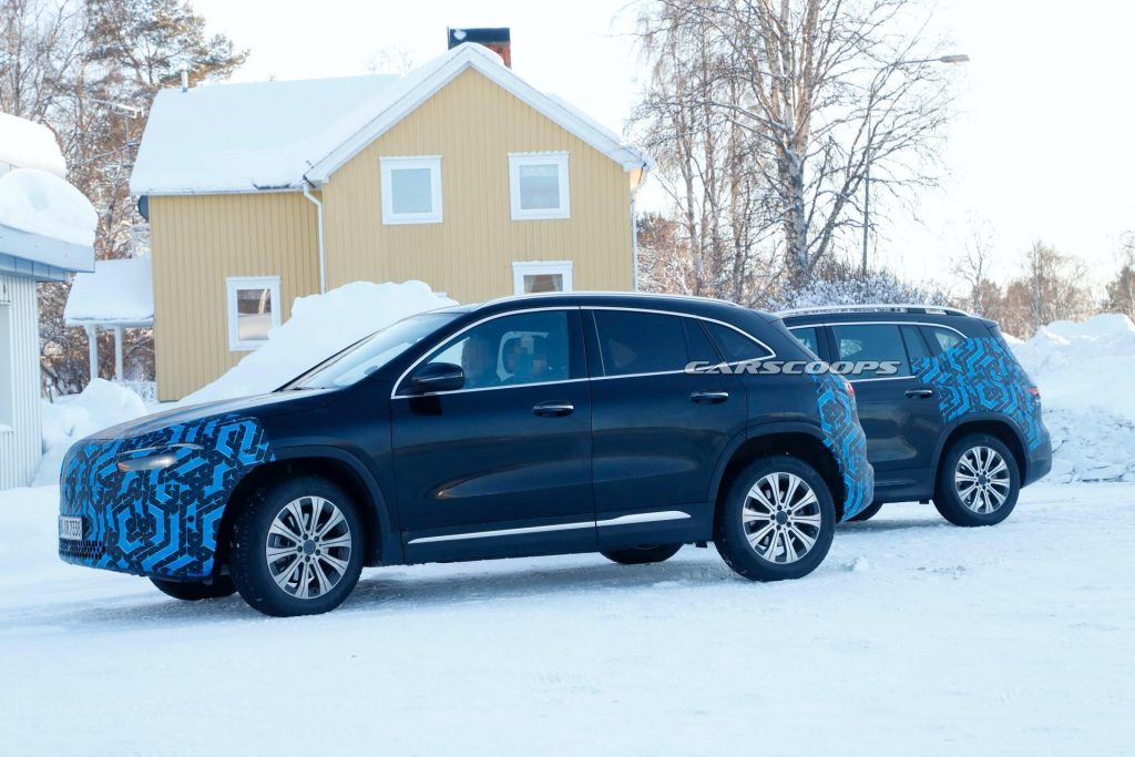 Electric Mercedes EQA And EQB Compact SUVs Show More Skin Than Ever | Carscoops
