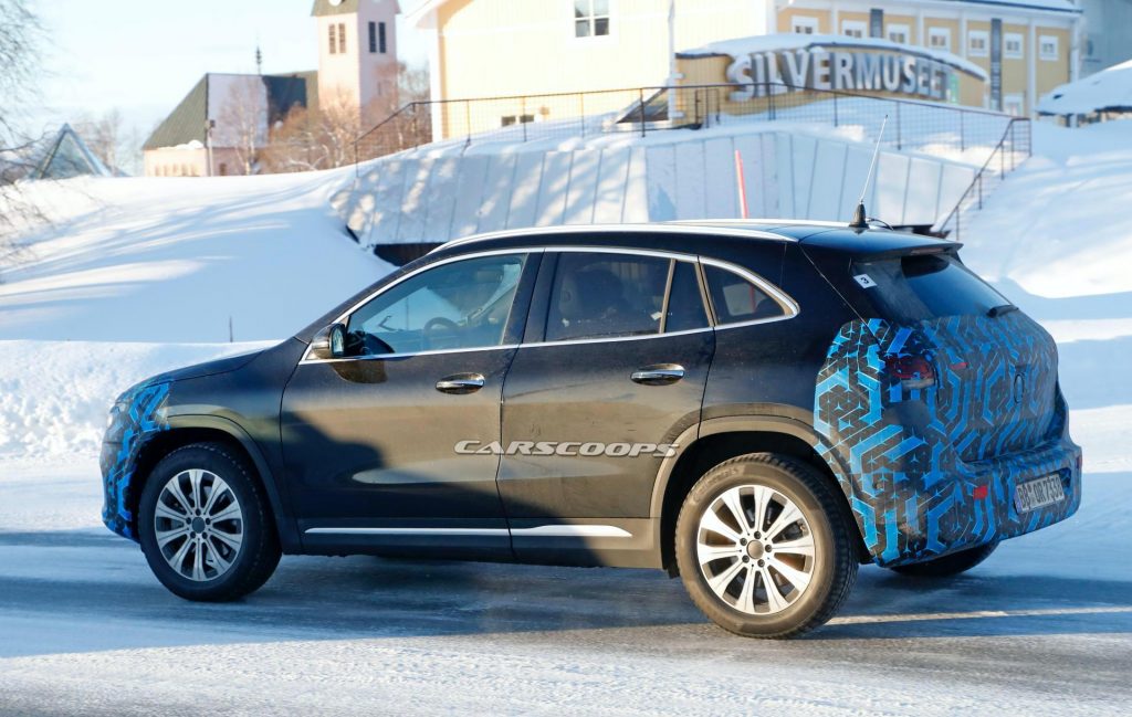Electric Mercedes EQA And EQB Compact SUVs Show More Skin Than Ever ...