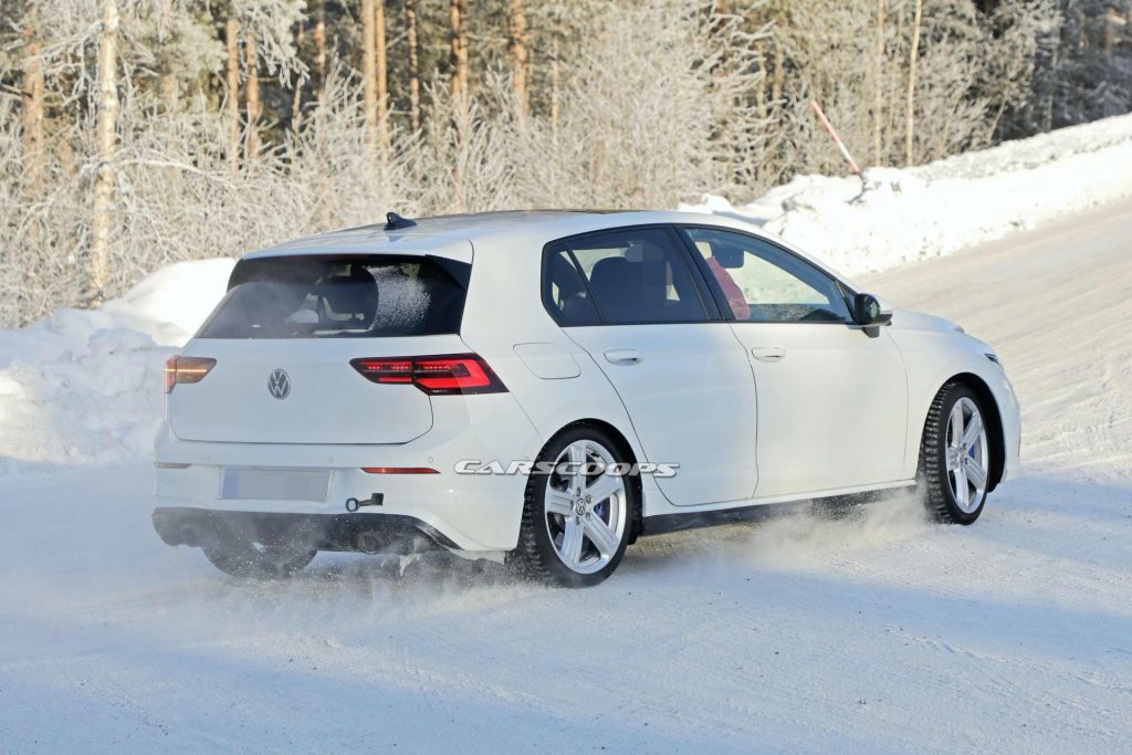 2021 VW Golf R Shows Up Completely Undisguised, Looks Exactly How You ...