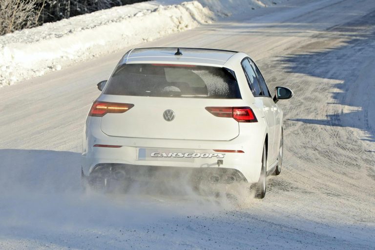 2021 VW Golf R Shows Up Completely Undisguised, Looks Exactly How You ...
