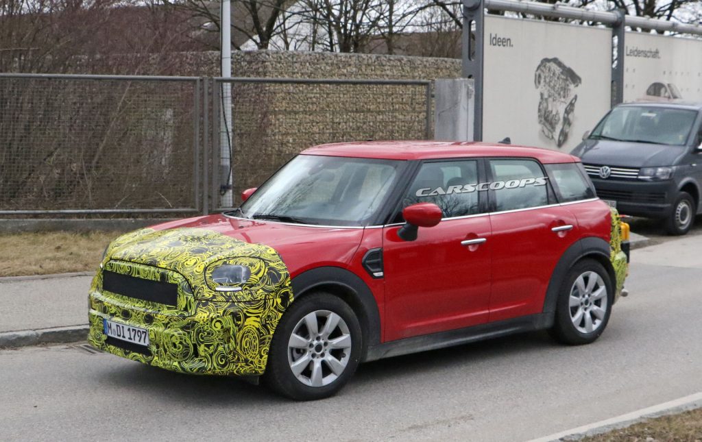 Facelifted 2021 MINI Countryman’s Interior Updates Spotted For The ...