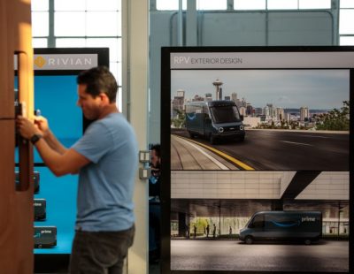 Amazon’s Rivian Electric Delivery Van Taking Shape, Still A Long Way To ...