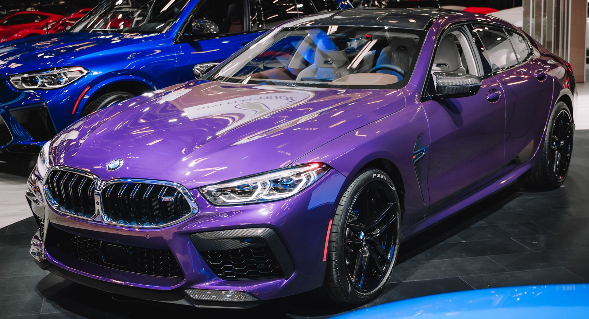 Individual BMW M8 Gran Coupe Looks Gorgeous In Twilight Purple Carscoops Individual BMW M8 Gran Coupe Looks Gorgeous In Twilight Purple Carscoops