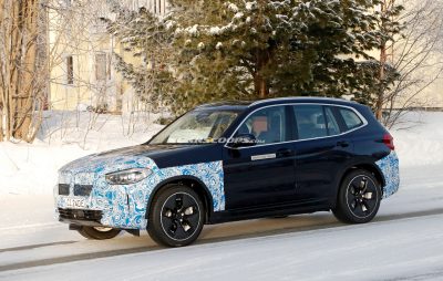 BMW iX3 Spotted Testing Its Lightweight Aerodynamic Wheels | Carscoops