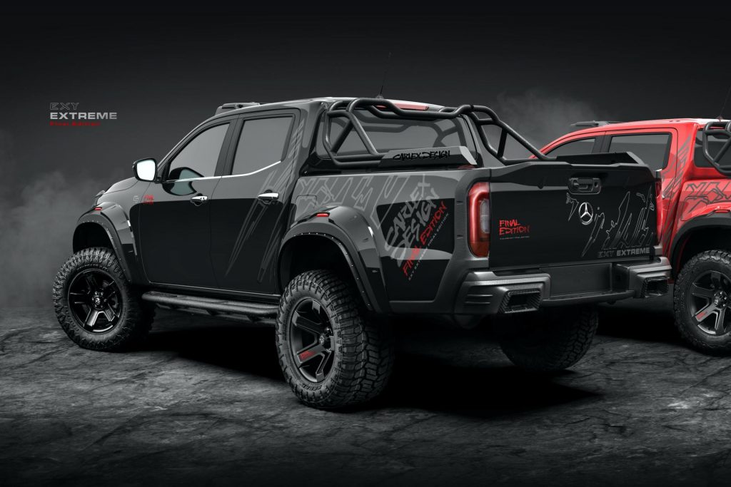 Carlex Design Pays Tribute To Outgoing Mercedes X-Class With Flashy ...