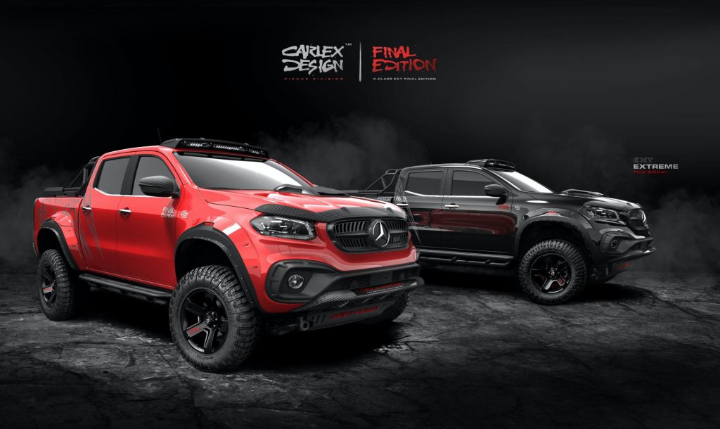 Carlex Design Pays Tribute To Outgoing Mercedes X-Class With Flashy ...