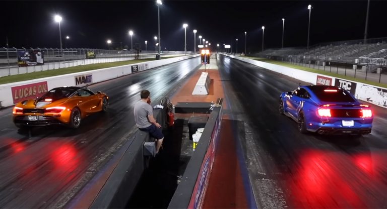 Ford Mustang Shelby GT500 Meets Its Match With McLaren 720S | Carscoops