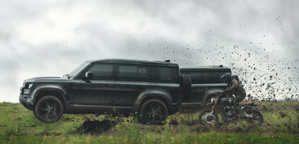 Watch New Land Rover Defender Perform Crazy Stunts In ‘No Time To Die ...