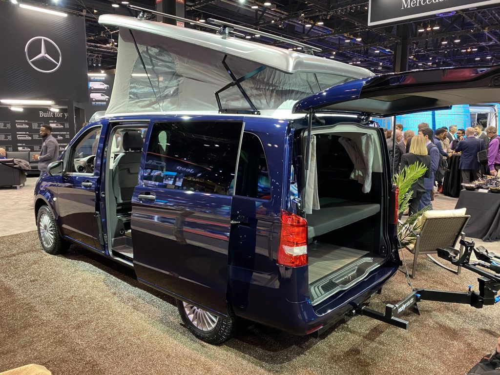 Mercedes Gives Americans Their First Pop-Up Camper Van, The Metris ...