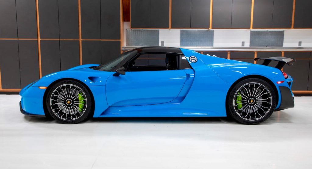 Riviera Blue Porsche 918 Spyder Will Leave You Sweating | Carscoops