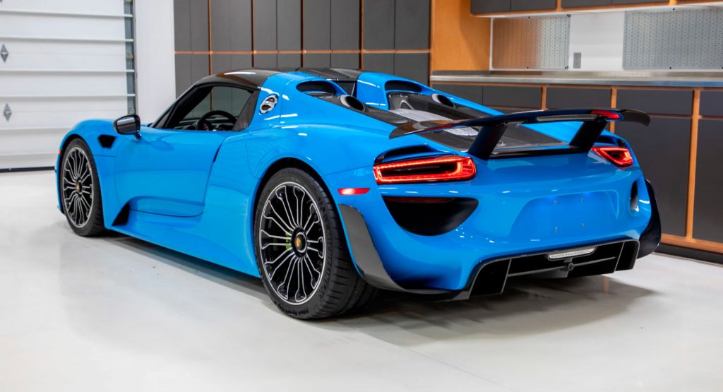 Riviera Blue Porsche 918 Spyder Will Leave You Sweating | Carscoops