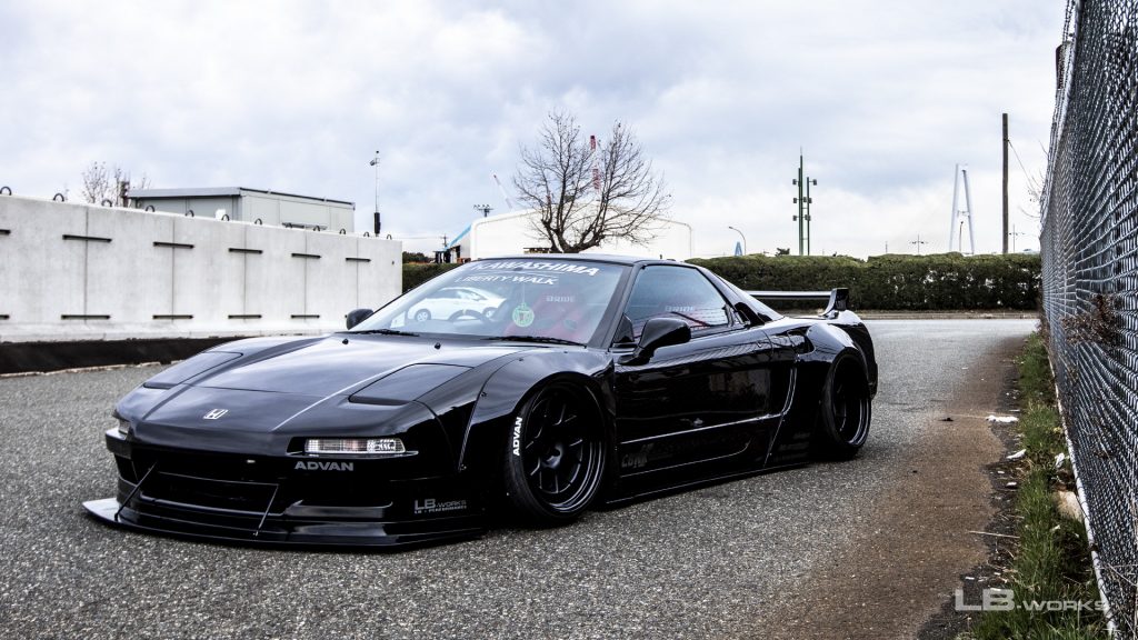 Original Honda / Acura NSX Tucks Away Sleek Styling Under Liberty Walk ...