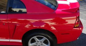 824 Miles Only: 1999 Ford Mustang Cobra SVT Is Red With Fury For Not ...