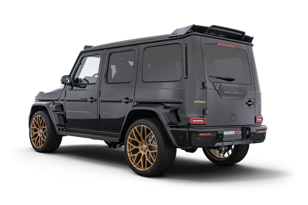 Brabus 800 Black & Gold Edition G63 Combines Bling With 789 HP | Carscoops