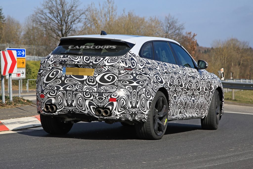 2021 Jaguar F-Pace SVR Puts On A Track Show With Sweet V8 Noises ...