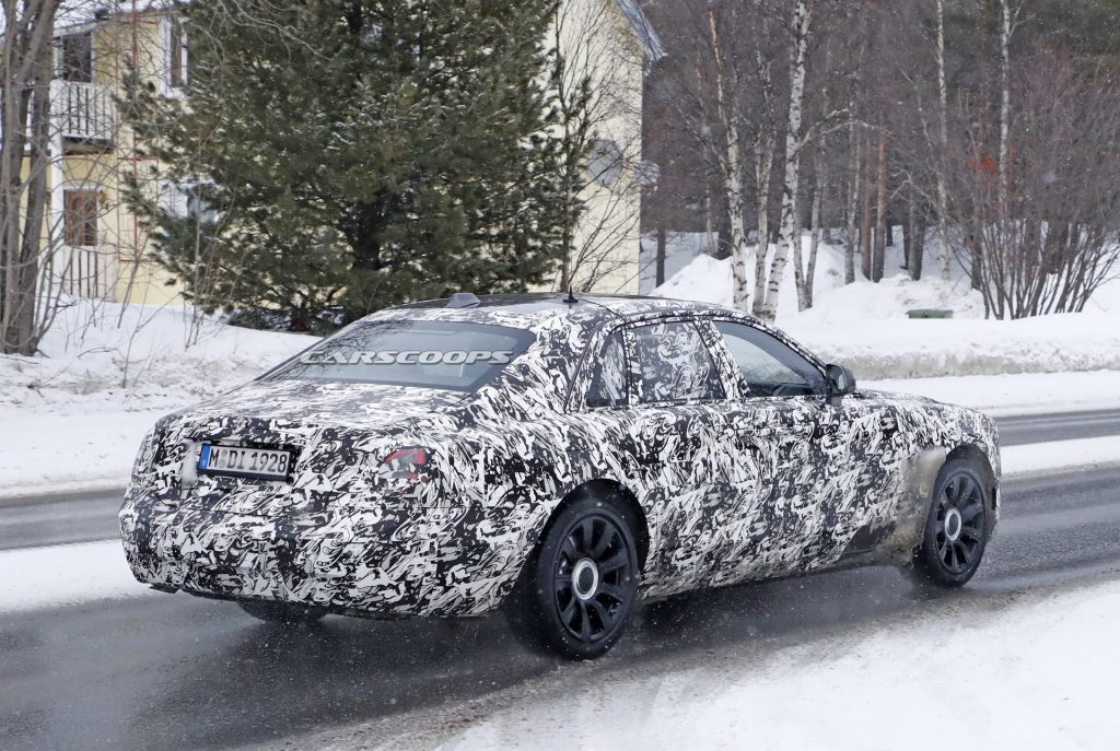 2021 Rolls-Royce Ghost LWB Prototype Caught Alongside Regular Model ...