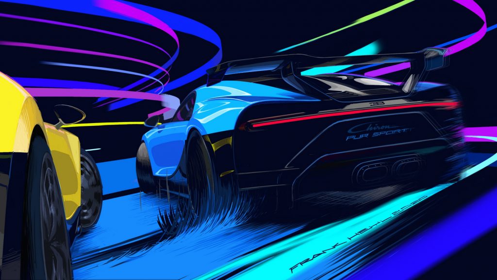 New Bugatti Chiron Pur Sport Breaks Cover With Aero Upgrades, Stiffer ...