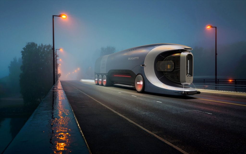 Imagine If Bugatti Made A Hyper Semi Truck (This Guy Did) | Carscoops