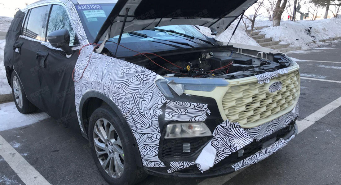 Ford Spied Developing New Seven-Seat SUV In China | Carscoops