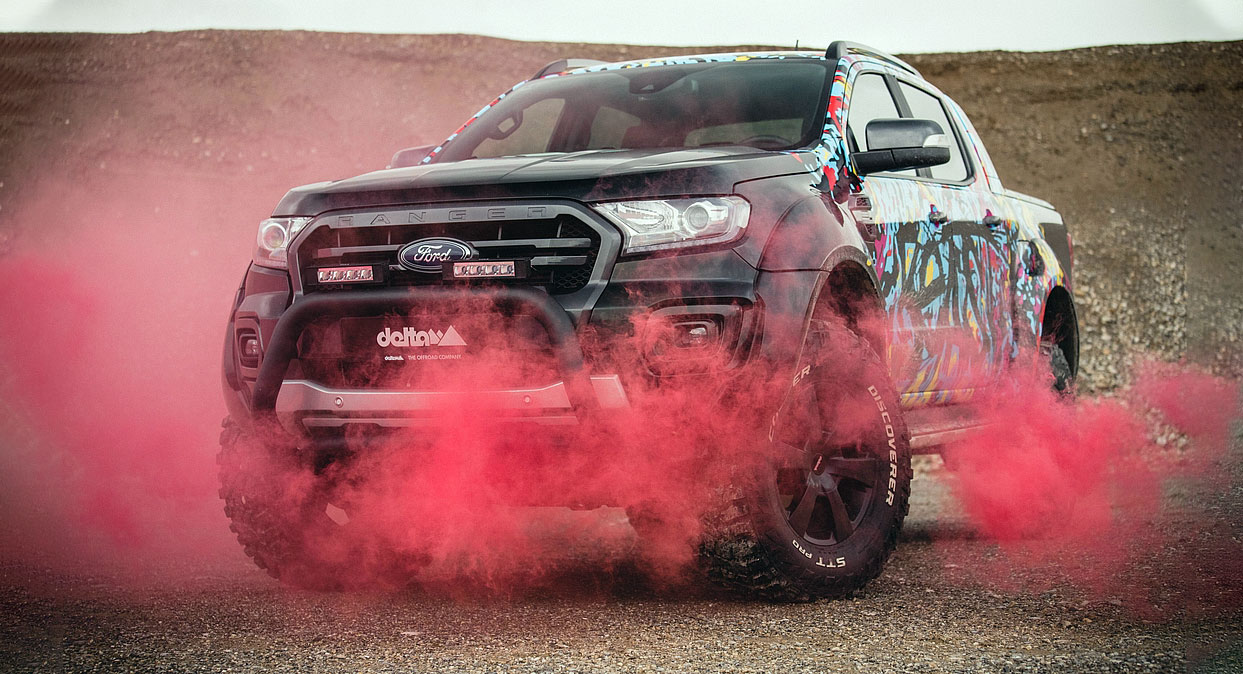 This Euro-Tuned Ford Ranger Comes With A “Pedestrian Safety Bar ...