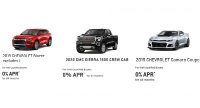 GM Offers Zero Percent Interest For 7 Years Amid Coronavirus Fears ...