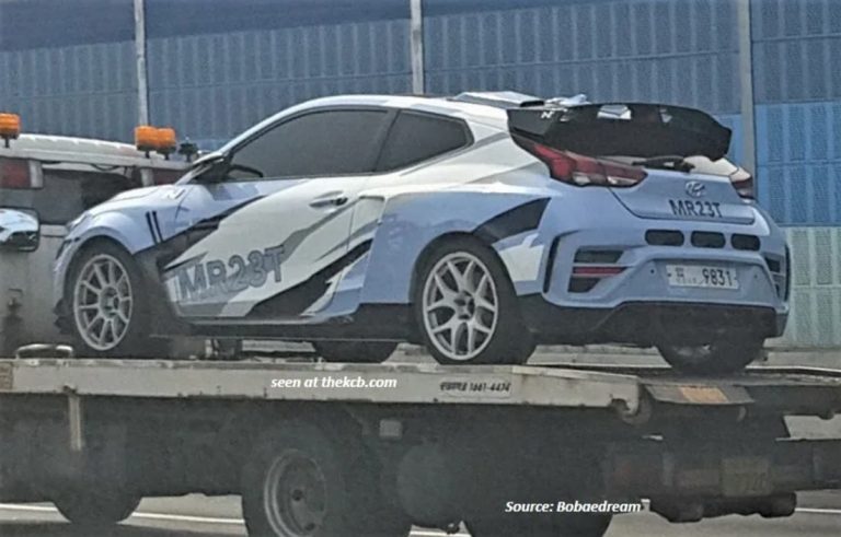 Hyundai’s Mid-Engined Sports Car Test Mule Spotted With 390 HP Worth Of ...