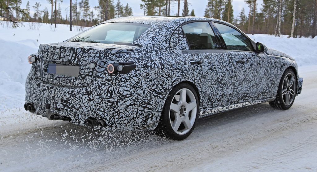 Next-Gen Mercedes-AMG C53 May Downsize To A Four-Cylinder Hybrid ...