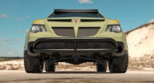 Call Us Crazy, But This Pontiac Aztek Imagined As An Off-Road Battlecar ...