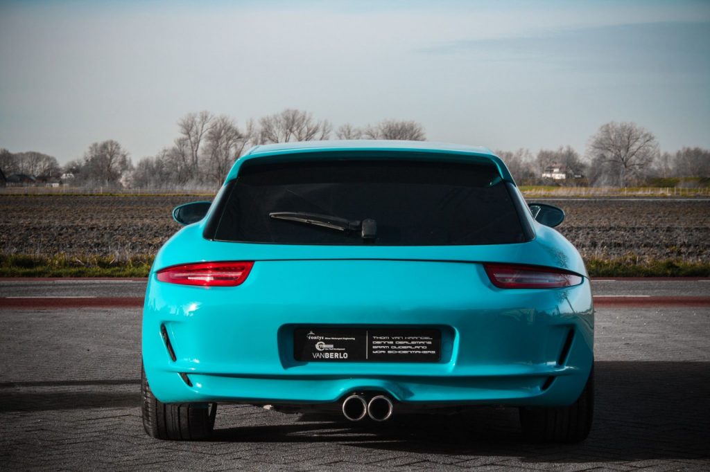 Coachbuilt Porsche Boxster Shooting Brake Almost Done, Rocks Miami Blue ...