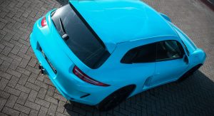 Coachbuilt Porsche Boxster Shooting Brake Almost Done, Rocks Miami Blue ...